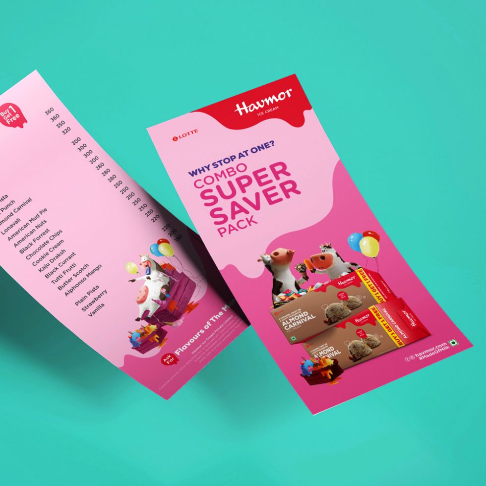 Havmor: Ice Cream Packaging Design | OneZeroEight Agency